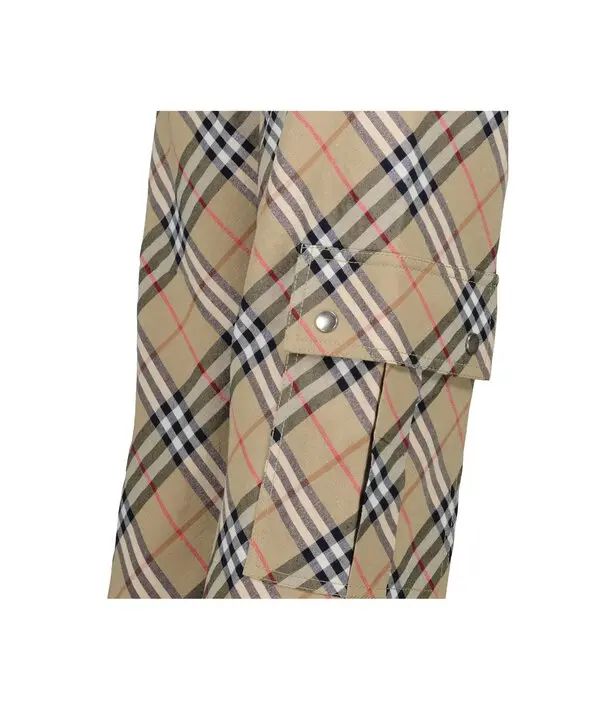 Burberry Straight-leg Checked Cargo Pants