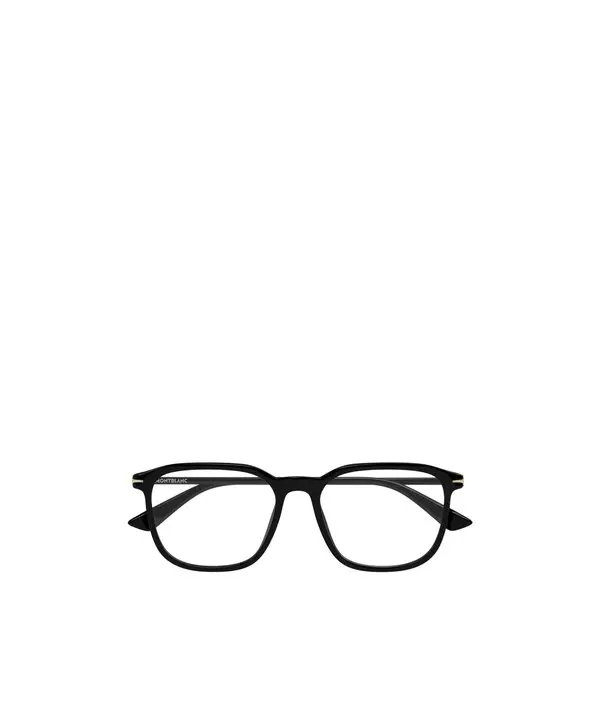 Montblanc Square Frame Eyeglasses - Black