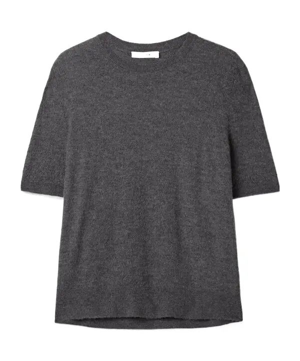 THE ROW Short-sleeved Top - Gray