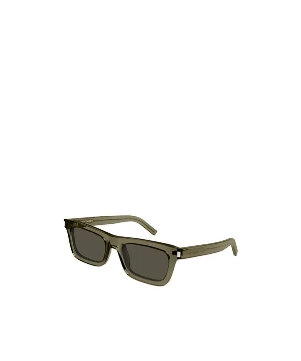 Saint Laurent Betty Rectangular Sunglasses - Green