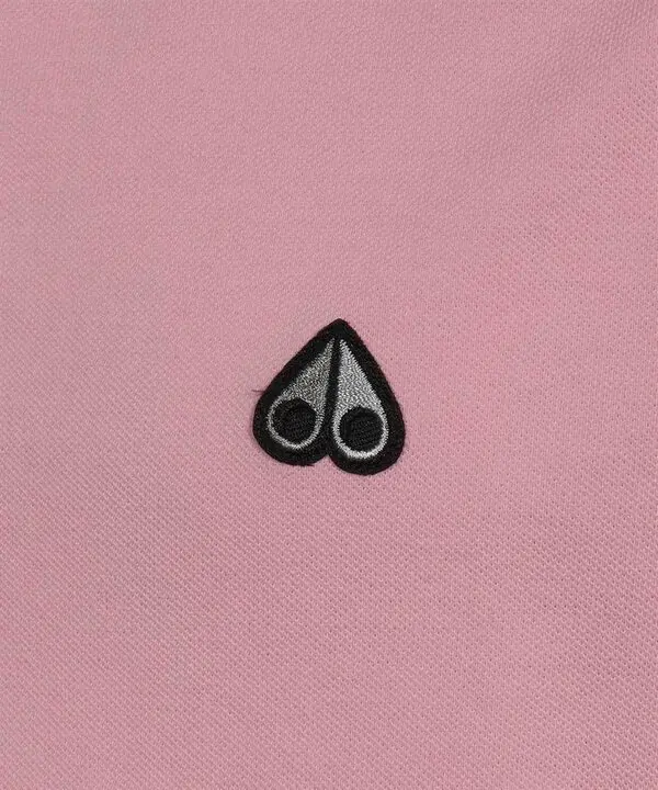 Moose Knuckles Logo Polo Shirt - Pink