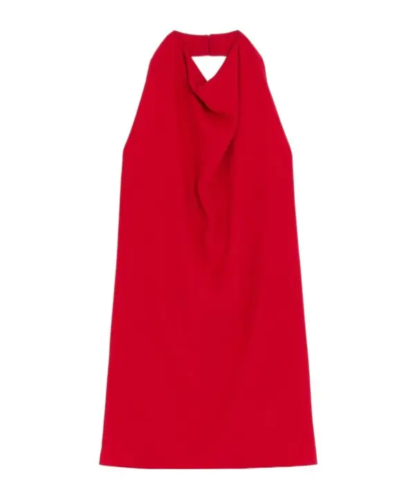 Valentino Garavani Sleeveless Open Back Mini Dress