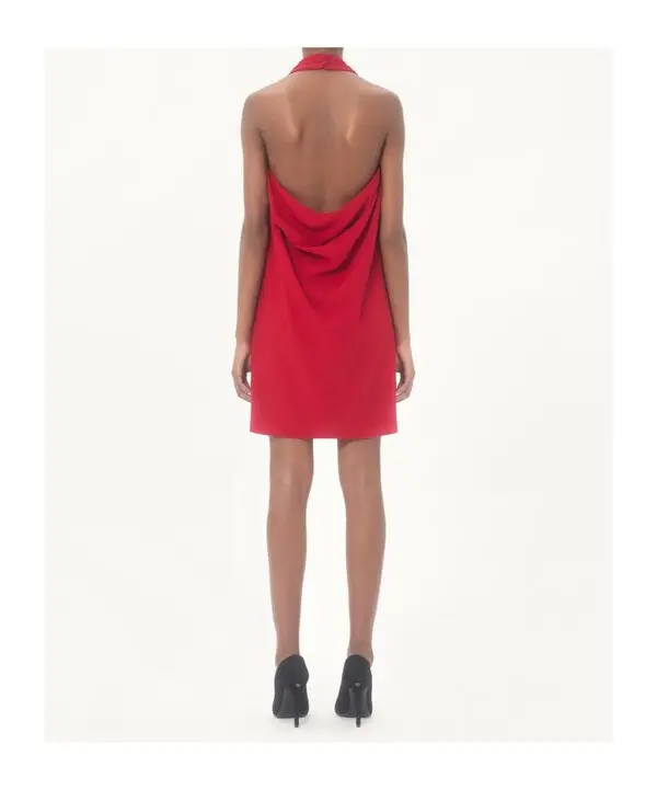 Valentino Garavani Sleeveless Open Back Mini Dress