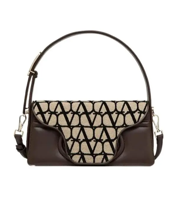Valentino Garavani Le Grand Deuxième Shoulder Bag - Black