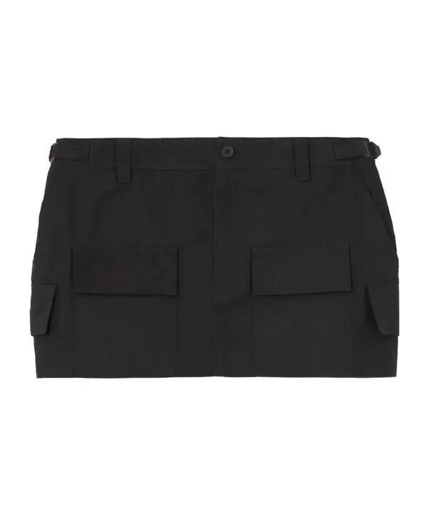 Wardrobe.NYC Cargo Pocket Mini Skirt