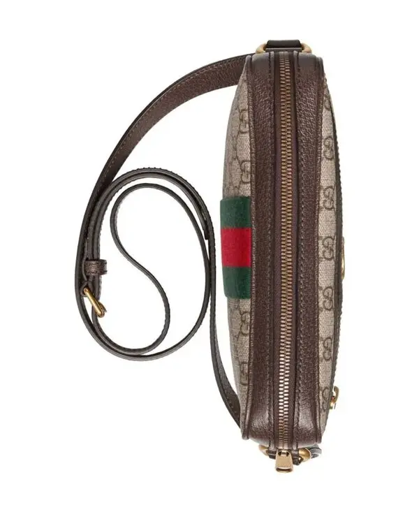 Gucci Ophidia Gg Small Messenger Bag - Beige/ebony