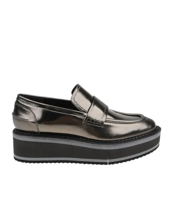 Clergerie Round-head Loafers - Black
