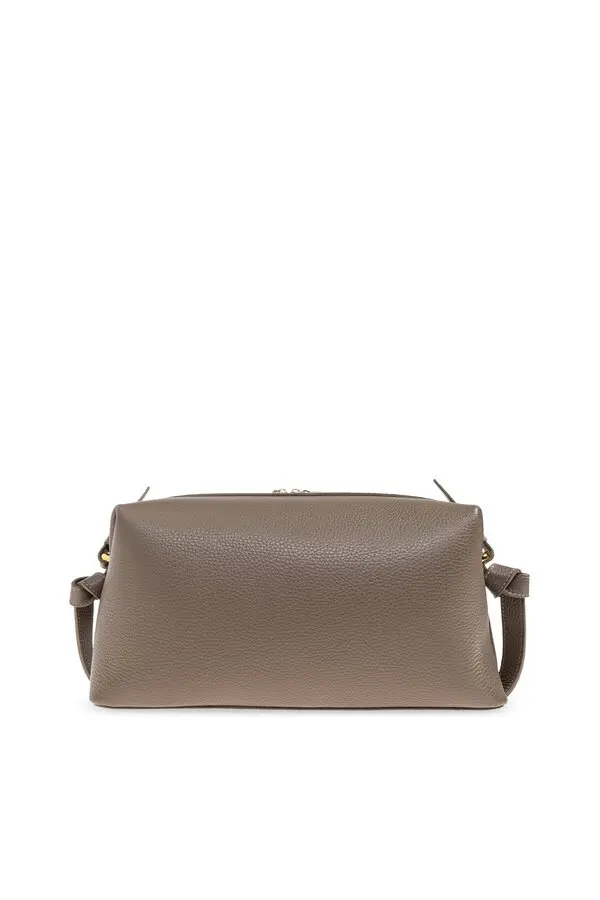 Yuzefi Brioche Pouch Tote Bag - Brown