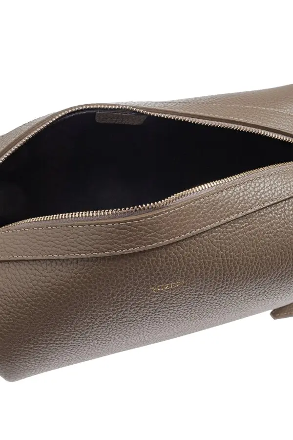 Yuzefi Brioche Pouch Tote Bag - Brown