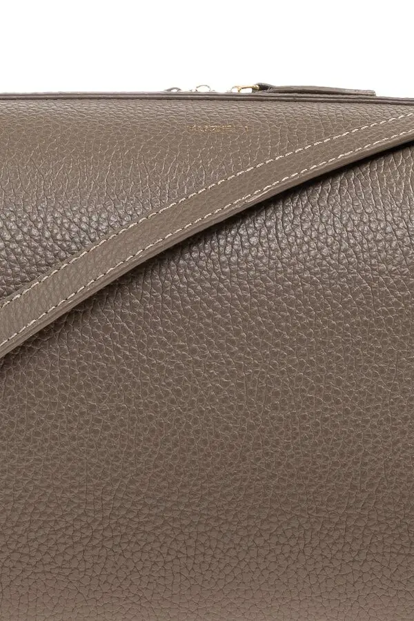 Yuzefi Brioche Pouch Tote Bag - Brown