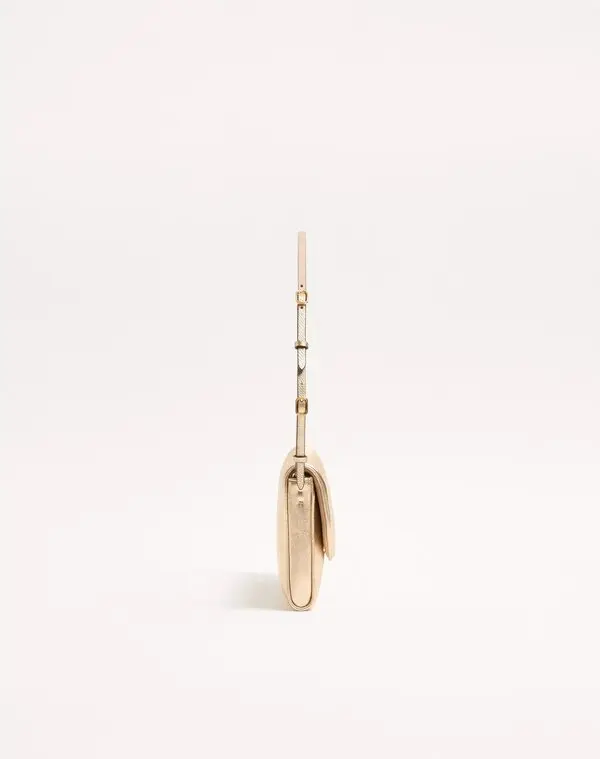 Valentino Garavani Vlogo Flap Shoulder Bag - Gold