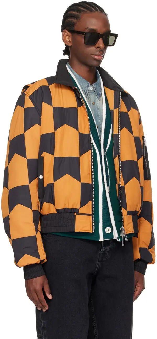 Rhude Ma-1 Two-way Zipper Cotton Suit