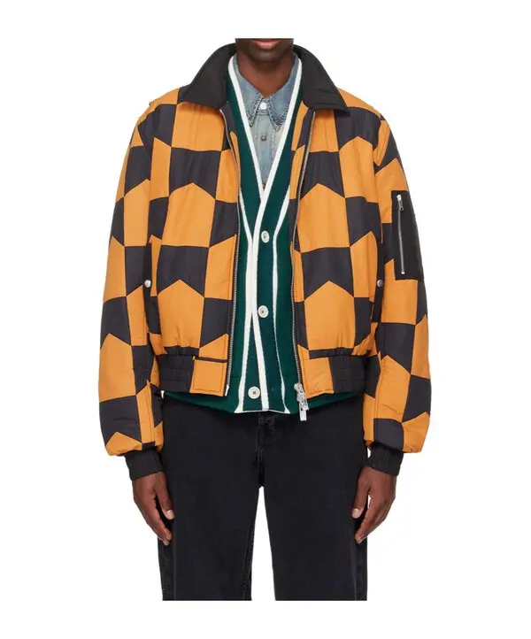 Rhude Ma-1 Two-way Zipper Cotton Suit