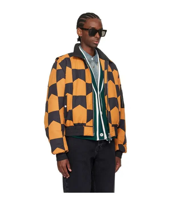 Rhude Ma-1 Two-way Zipper Cotton Suit