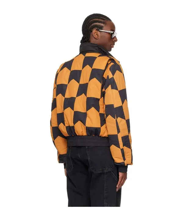 Rhude Ma-1 Two-way Zipper Cotton Suit