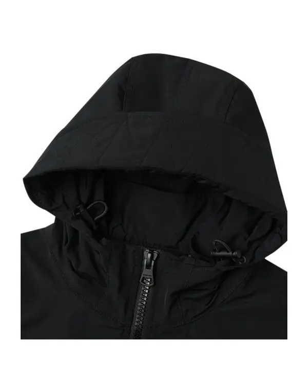 Burberry Hooded Jacket With Zipper Closure