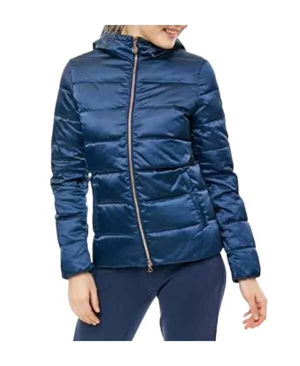 EA7 Hooded Logo Down Jacket