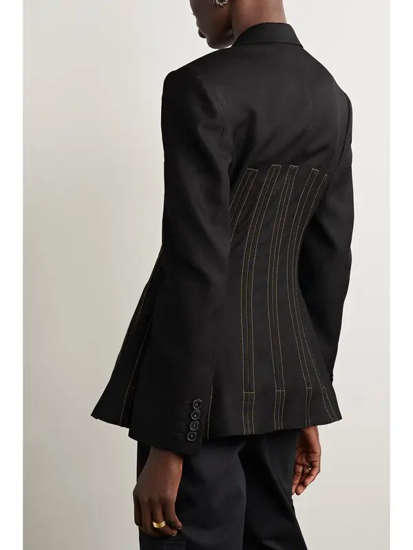 Stella McCartney Tailored Blazer With Contrasting Topstitching
