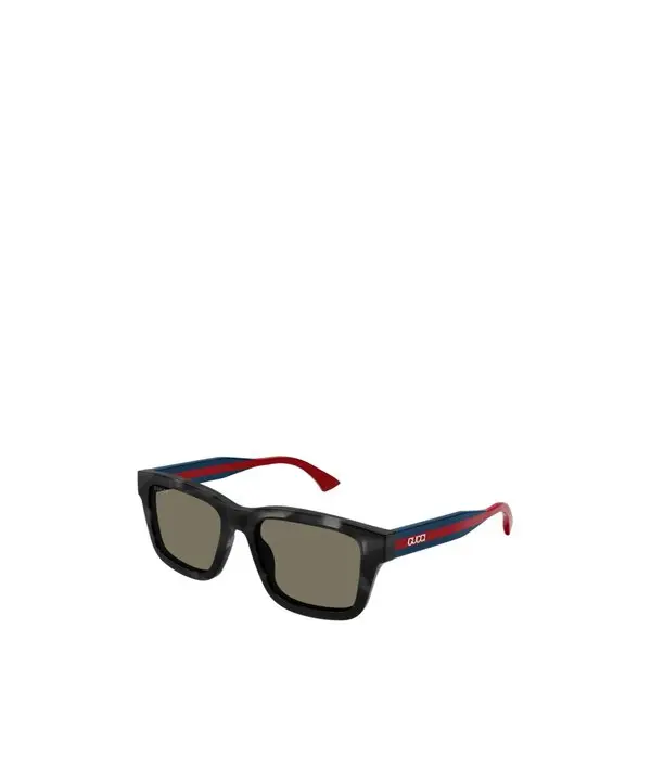 Gucci Rectangular Sunglasses - Black