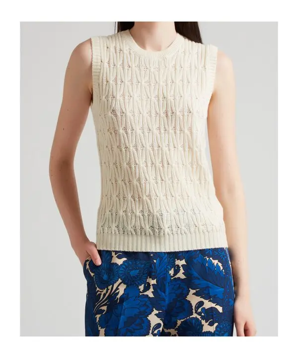 Etro Open-knit Wool Vest