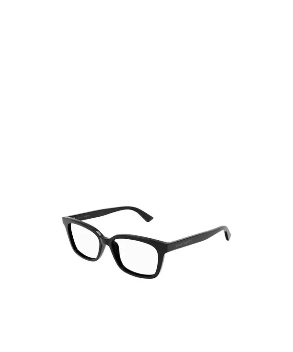 Alexander McQueen Square Frame Eyeglasses - Black