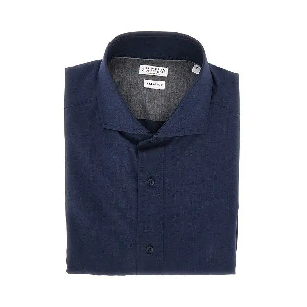 Brunello Cucinelli Curved Hem Shirt