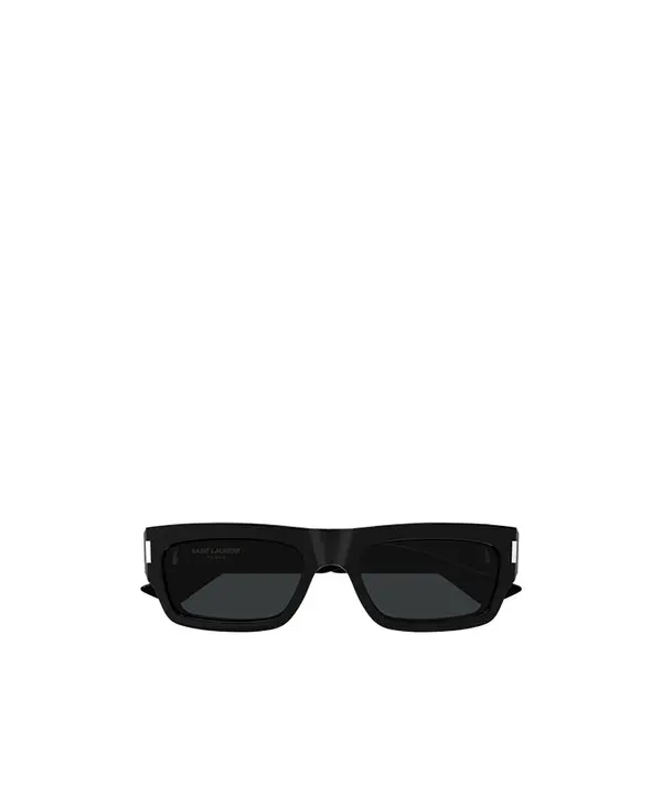 Saint Laurent Rectangle Frame Sunglasses - Black