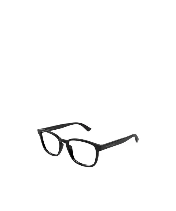 Alexander McQueen Square Frame Glasses - Black
