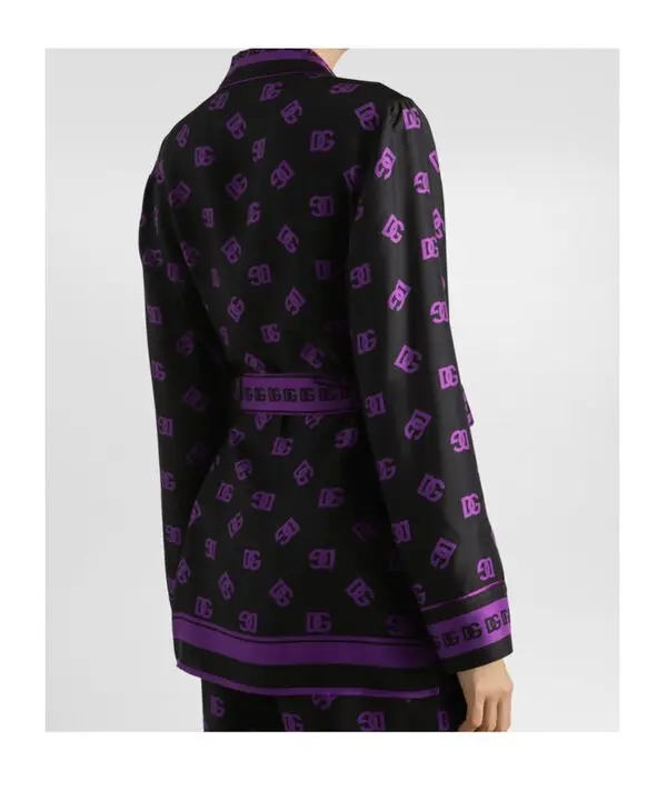 Dolce & Gabbana Dg All-over Printed Twill Vanity Shirt