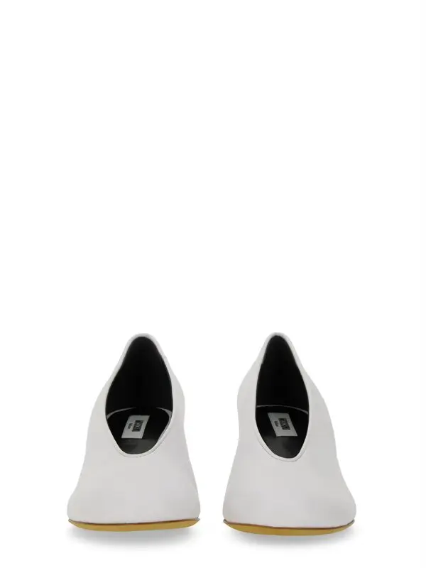 Moschino Round Toe Stiletto Pumps