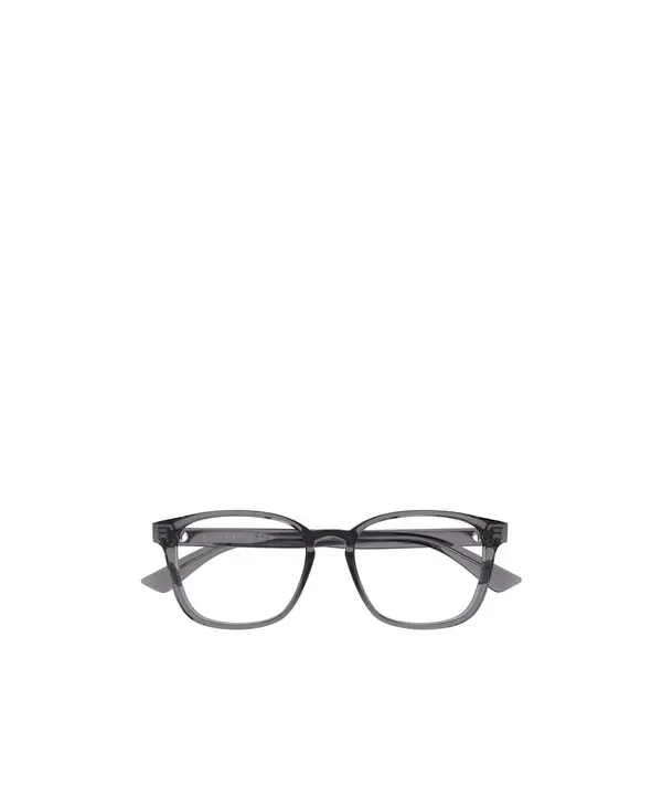 Alexander McQueen Square Frame Glasses - Gray