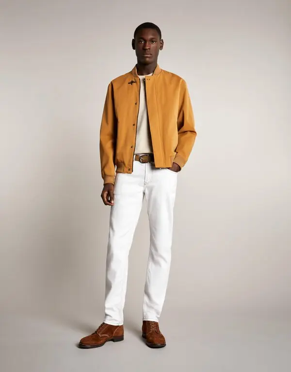 FAY Long Sleeve Casual Jacket With Iconic Clasp Detail