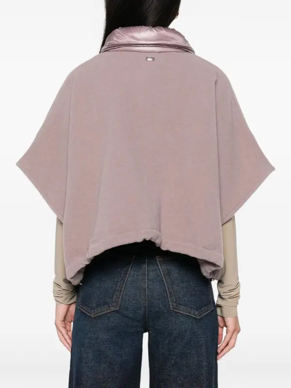 Herno Quilted Pocket Fleece Jacket - Nude