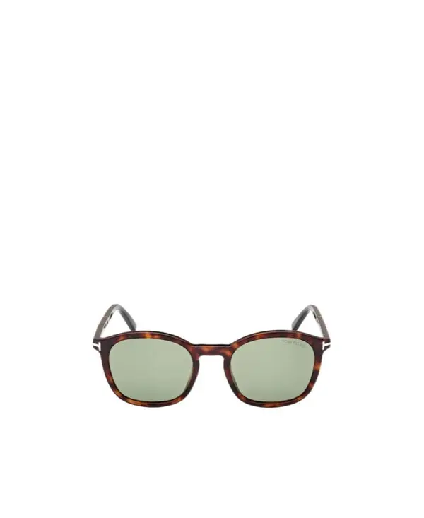 TOM FORD Square Frame Sunglasses - Nude