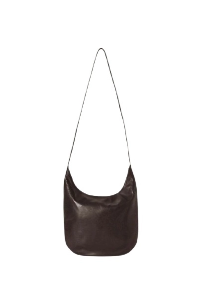 THE ROW Izzy Shoulder Bag - Deep Brown