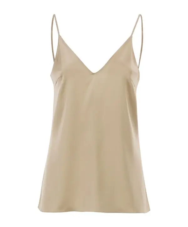 Brunello Cucinelli V-neck Camisole - Nude