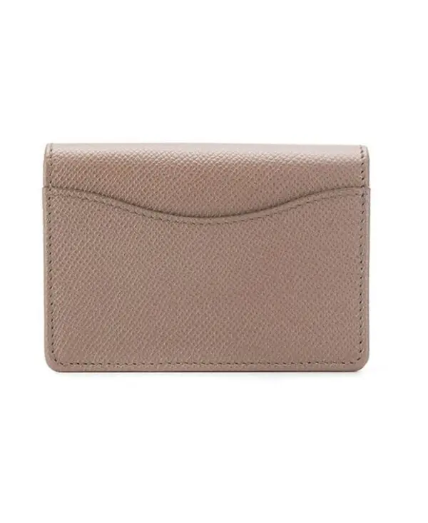 FERRAGAMO Gancini Card Case - Gray