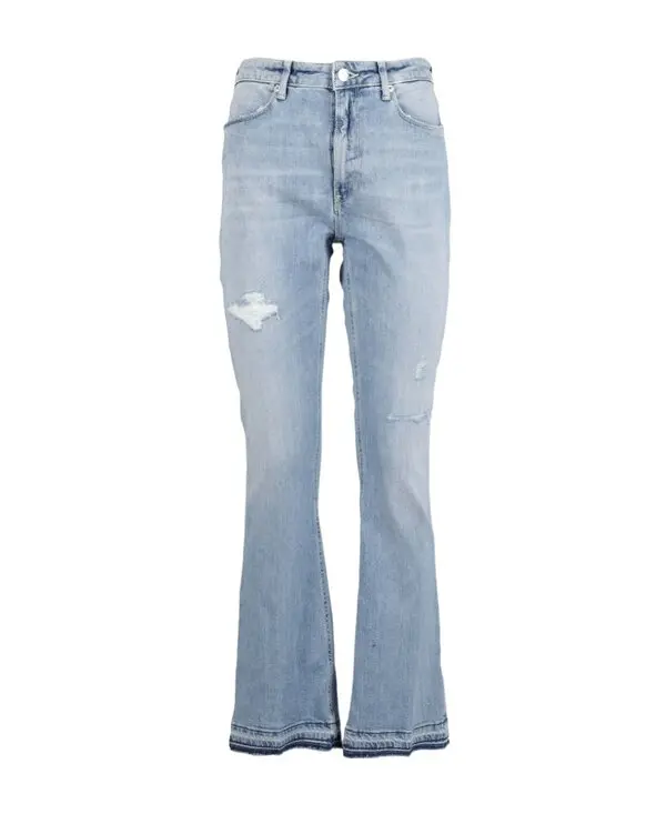 DONDUP Mandy Flared Jeans - Gray