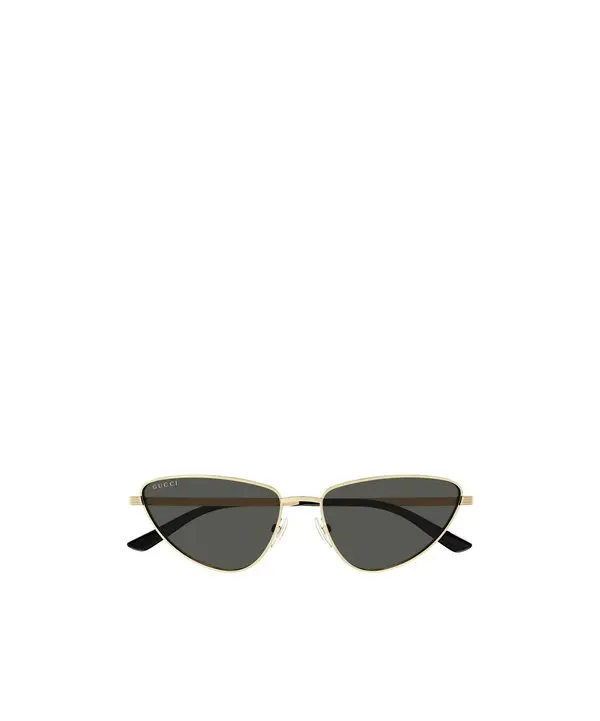 Gucci Cat Eye Frame Sunglasses - Gold