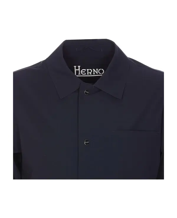 Herno Long-sleeved Buttoned Shirt
