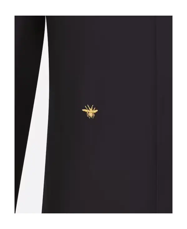 Dior Bee Embroidered Shirt - Black