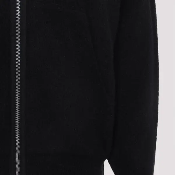 Rick Owens Zip-up Hooded Hoodie