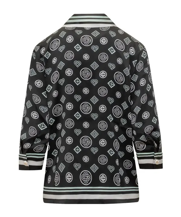 Casablanca Printed Pajama Top