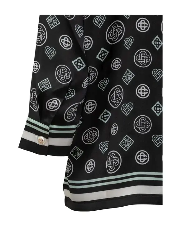 Casablanca Printed Pajama Top