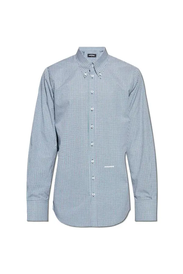 Dsquared2 Plaid Button-up Shirt