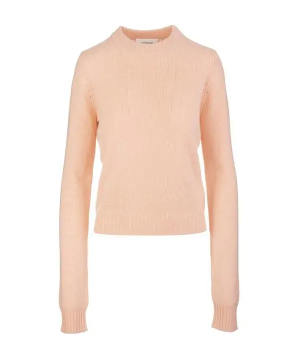 Sportmax Agitare Crewneck Knit Jumper - Nude
