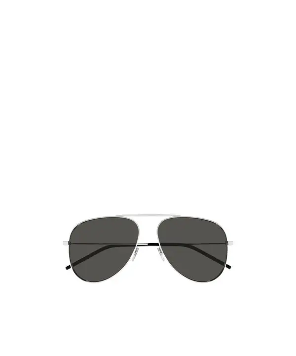 Saint Laurent Sl 800 Aviator Sunglasses - Silver
