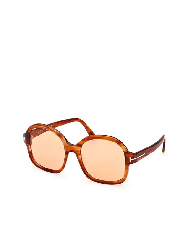 TOM FORD Oversized Frame Sunglasses - Nude
