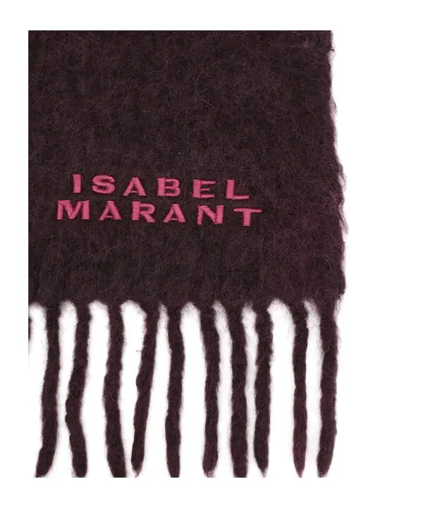 Isabel Marant Étoile Two-tone Fringed Scarf