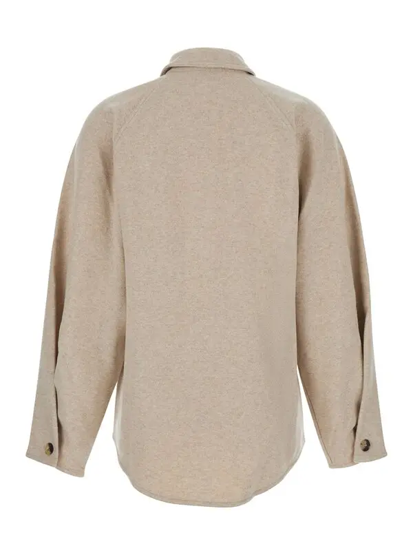 Max Mara Long-sleeved Shirt - Nude